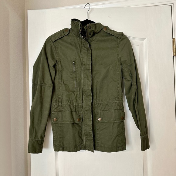 Love Tree | Jackets & Coats | Green Cargo Jacket | Poshmark